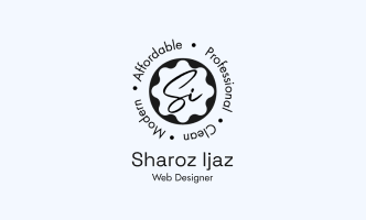 Sharoz Ijaz - Freelance Web Designer